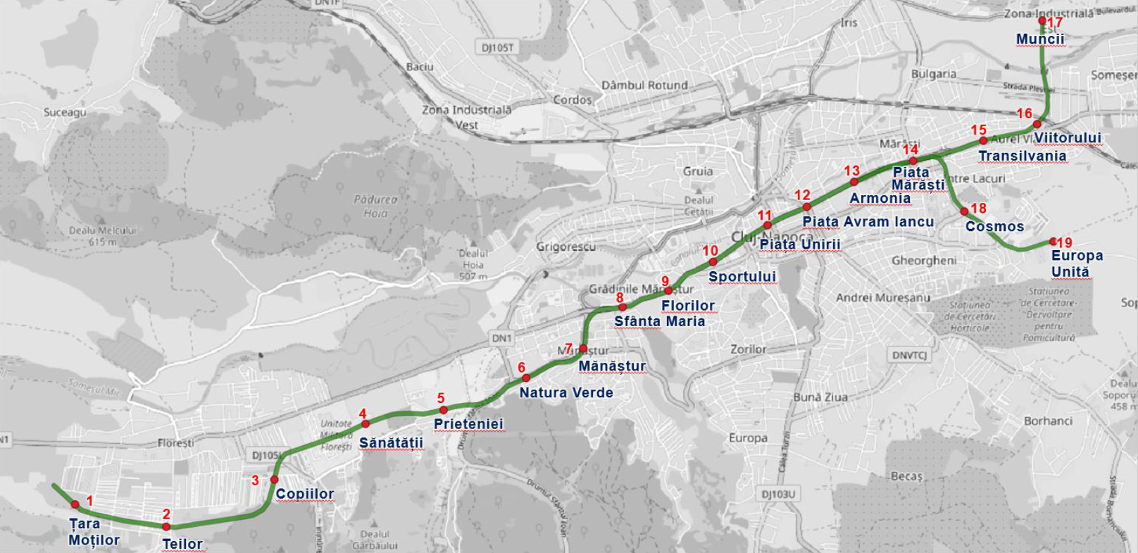 Primăria Cluj-Napoca pune pe primul loc metroul, deși trenul ...